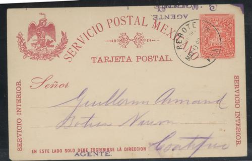 1899 Mexico Mulita Covers - Gregg Nelson Stamps