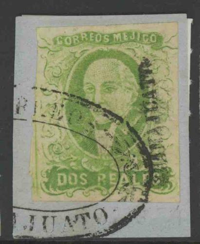 3 Mexico 1856 Issues - Gregg Nelson Stamps