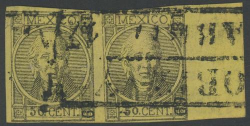 62 Mexico 1868 Issues - Gregg Nelson Stamps